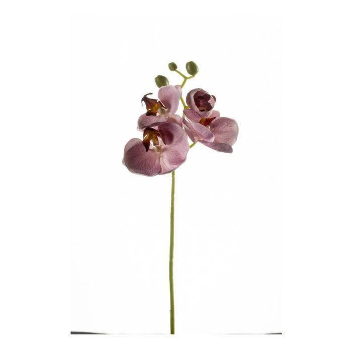 Ramo di orchidee phalaenopsis artificiale MINA, rosa, 55cm