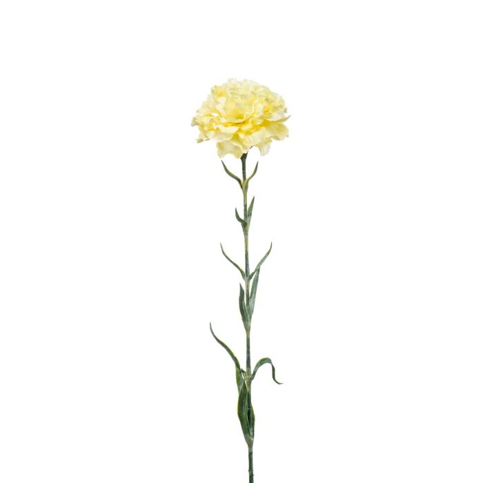 Garofano artificiale NIRUSHA, giallo, 65cm